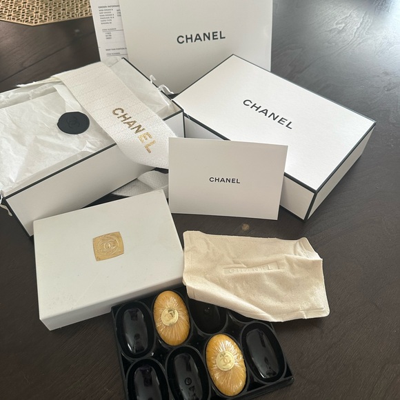 CHANEL | Bath & Body | Chanel Luxurious Vintage Soap Boxtray Plus Gift ...